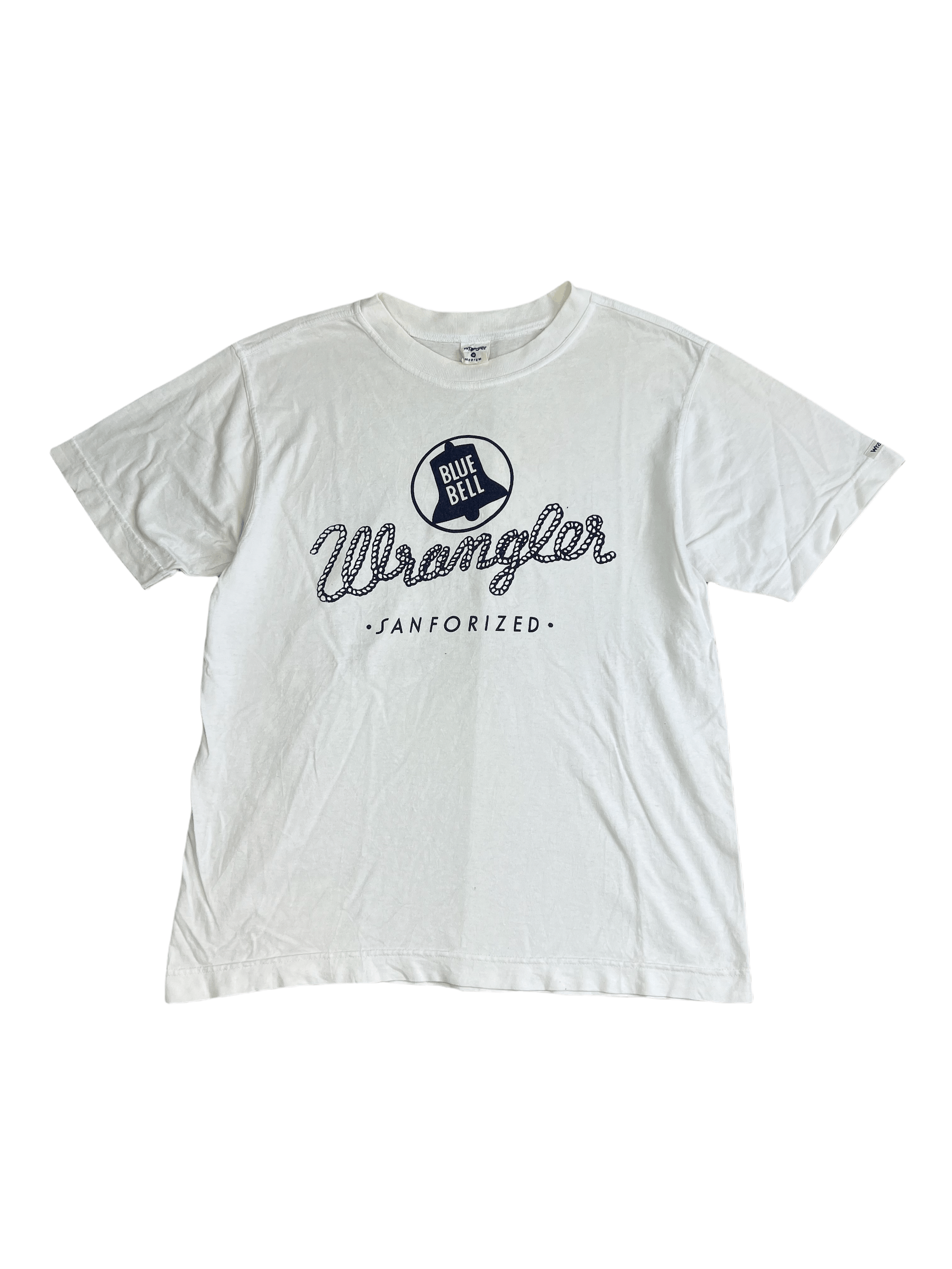 Vintage × Wrangler Vintage Wrangler Blue Bell Logo Tee | Grailed