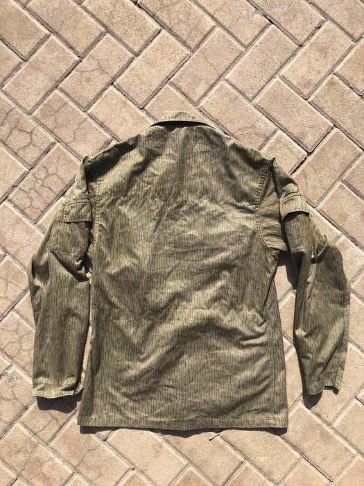 Vintage East German DDR Strichtarn Camo Jacket | Grailed