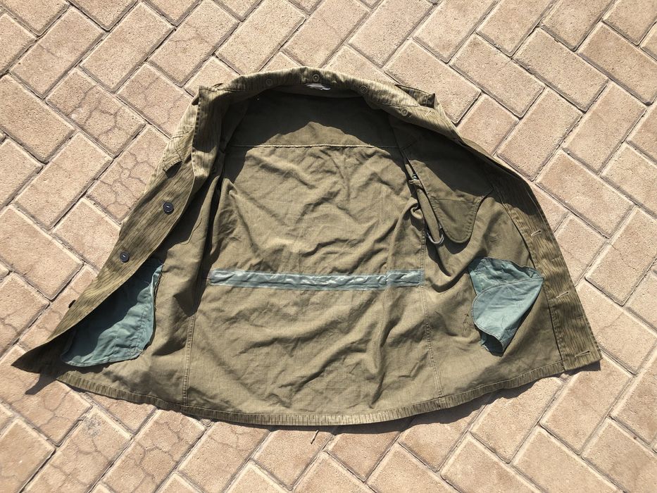 Vintage East German DDR Strichtarn Camo Jacket | Grailed