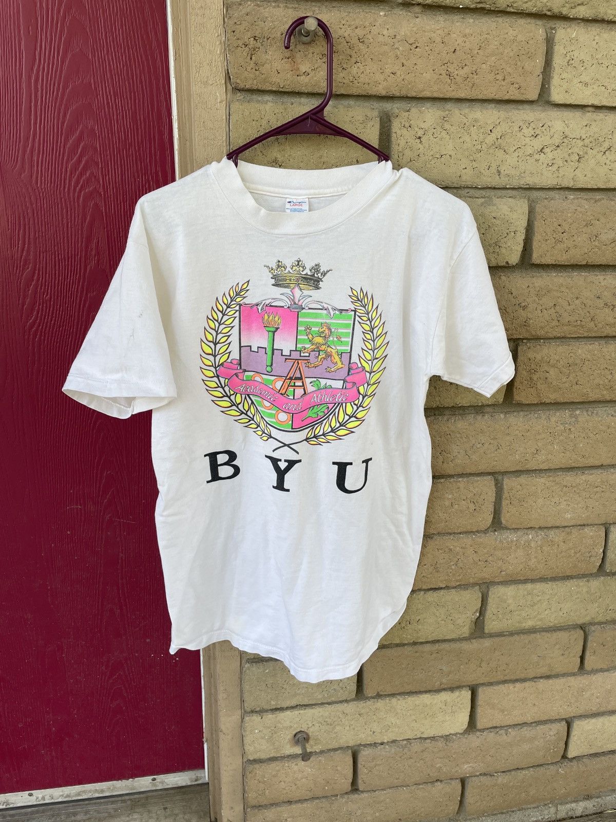 Champion Champion vintage BYU tshirt | Grailed