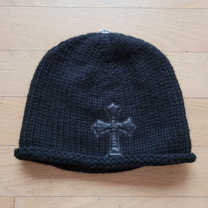 Chrome Hearts Chrome Hearts Cross Patch Cashmere Beanie | Grailed