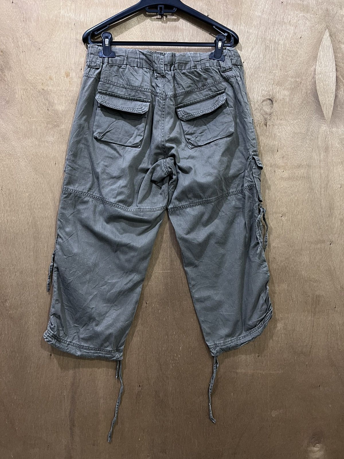 Japanese Brand × Streetwear × Utility Pro Wear Japanese Multipocket Tactical Utility Short Cargo ...