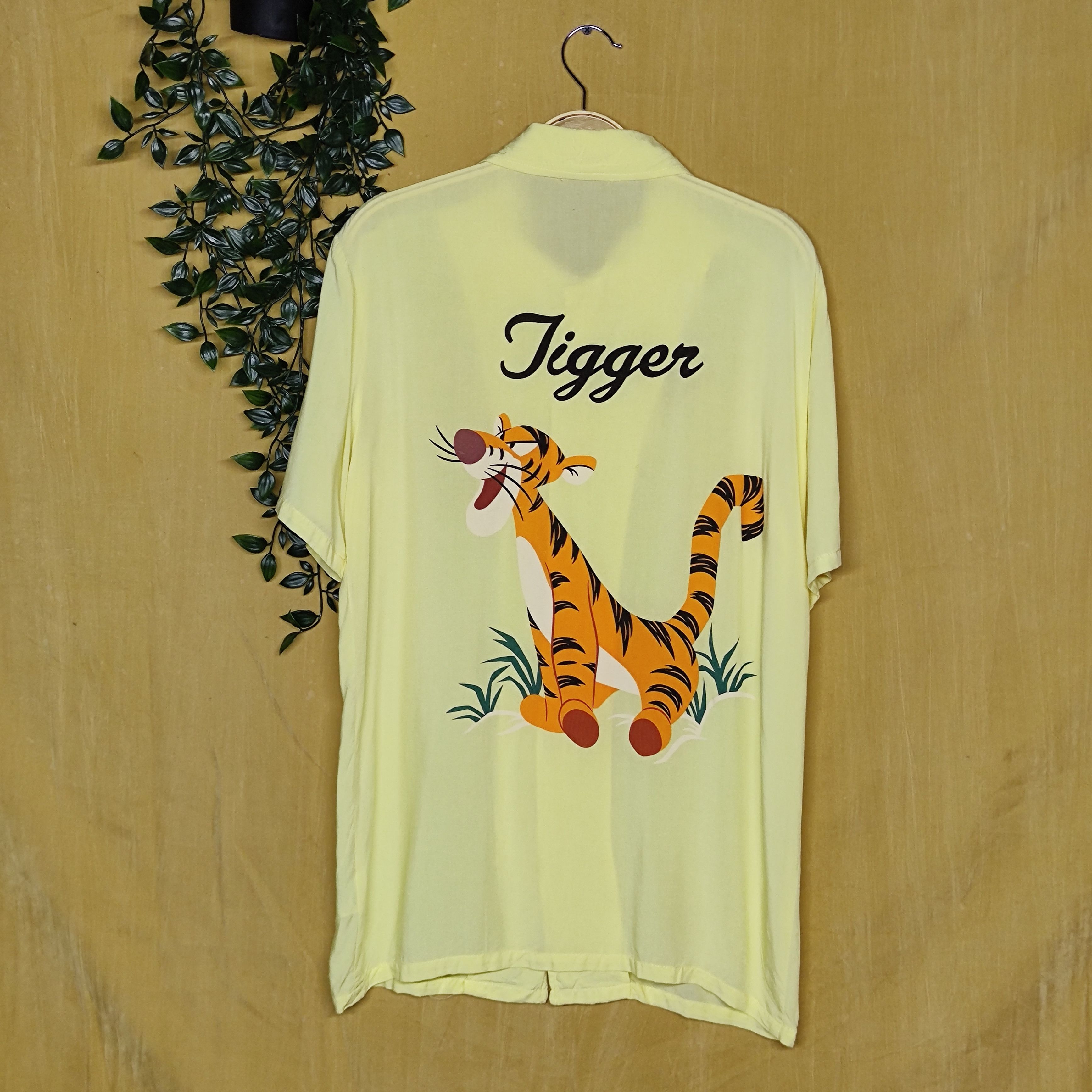 Disney Walt Disney Cartoons Sukajan style shirt JIGGER The Tiger | Grailed