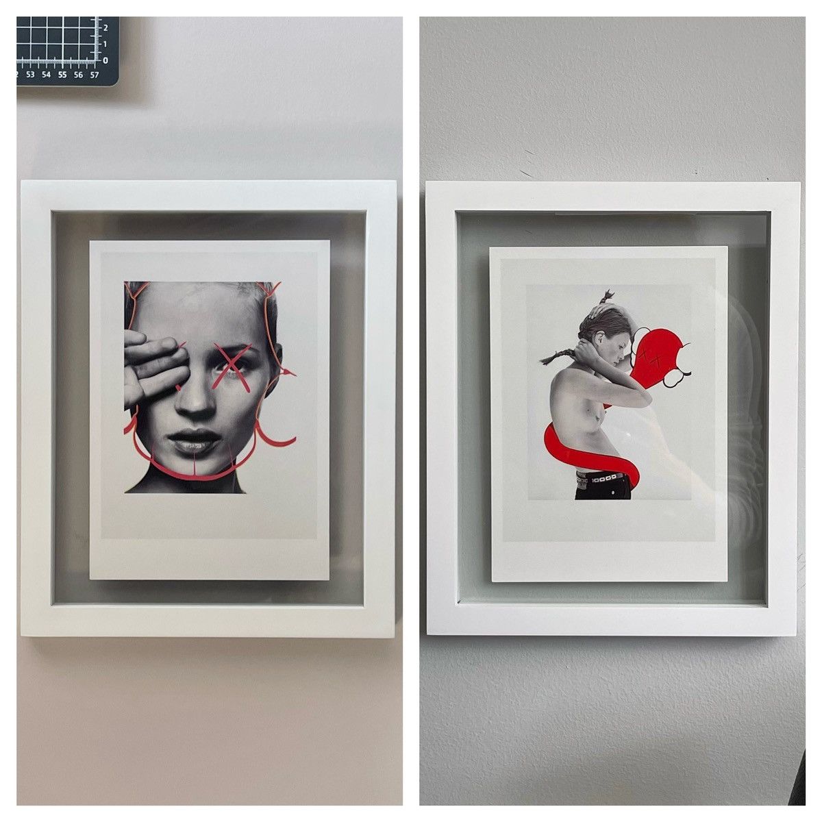 Kaws Last Drop / Set of 2 - Kaws x Kate Moss Posters | Grailed
