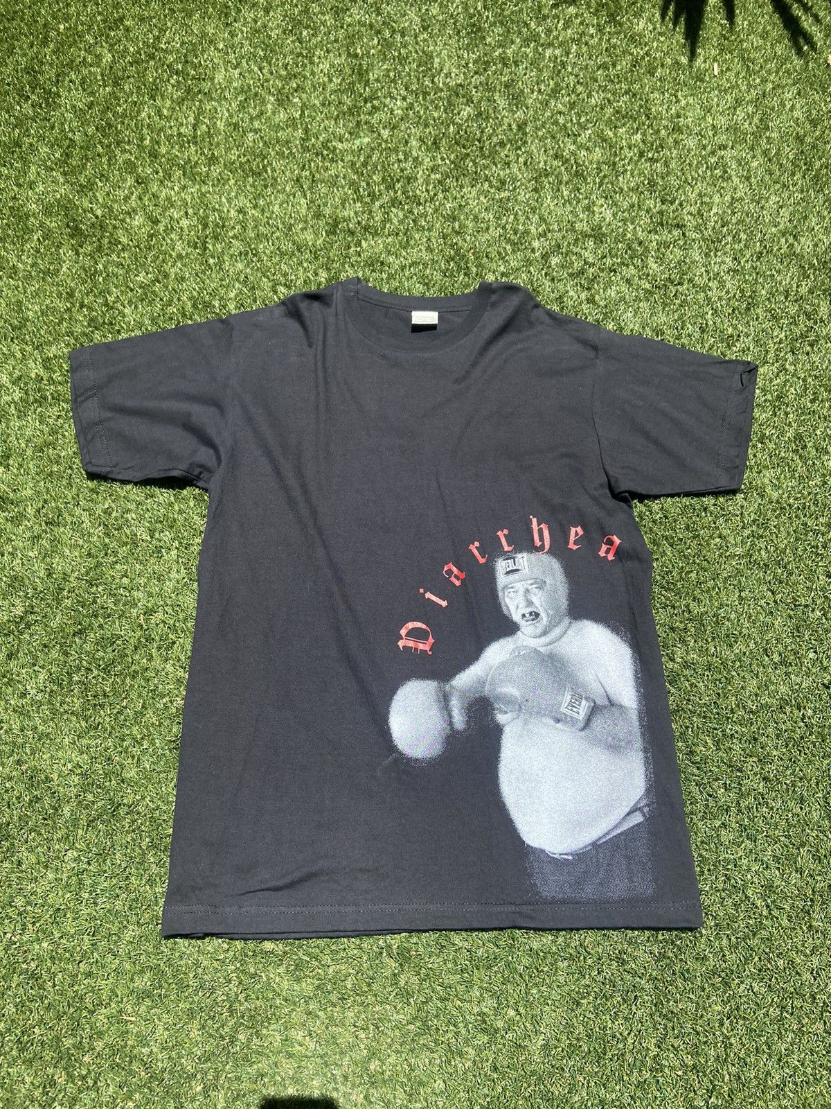 Vintage VTG L90's Diarrhea Band Black Shirt | Grailed