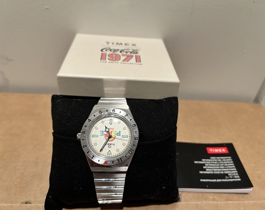 Timex Timex Q x Coca-Cola Unity 38mm unisex Stainless Steel Watch | Grailed Timex Timex Q x Coca-Cola Unity 38mm unisex Stainless Steel Watch | Grailed