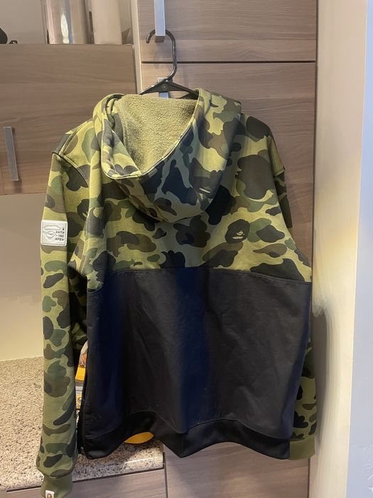 Bape Bape Half Zip Hoodie | Grailed