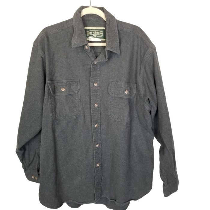 Field And Stream Field & Stream XL Long Sleeves Button Up Heavyweight ... Field And Stream Field & Stream XL Long Sleeves Button Up Heavyweight ...