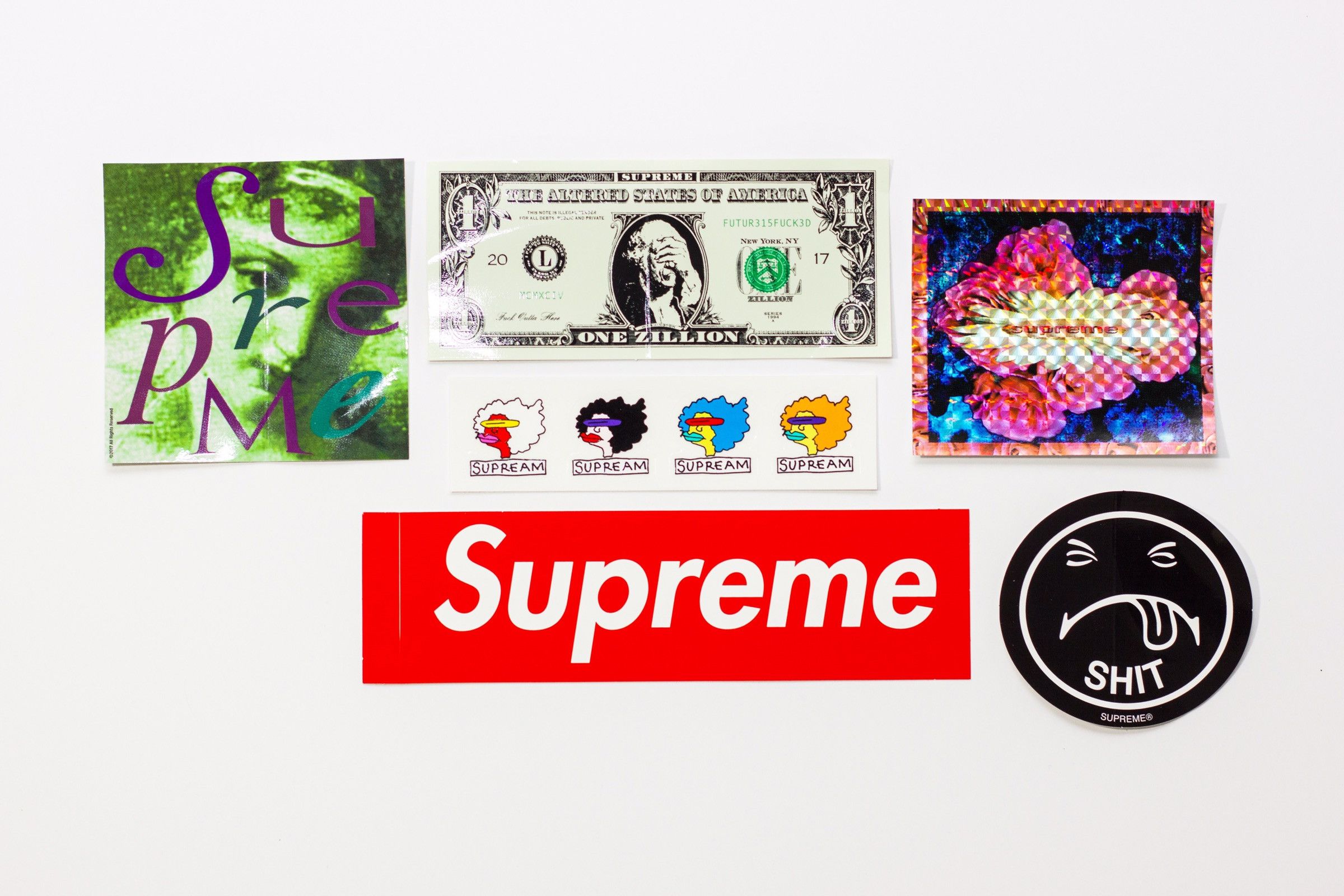 Supreme Supreme Sticker Pack - FW 17 - FREE SHIPPING | Grailed
