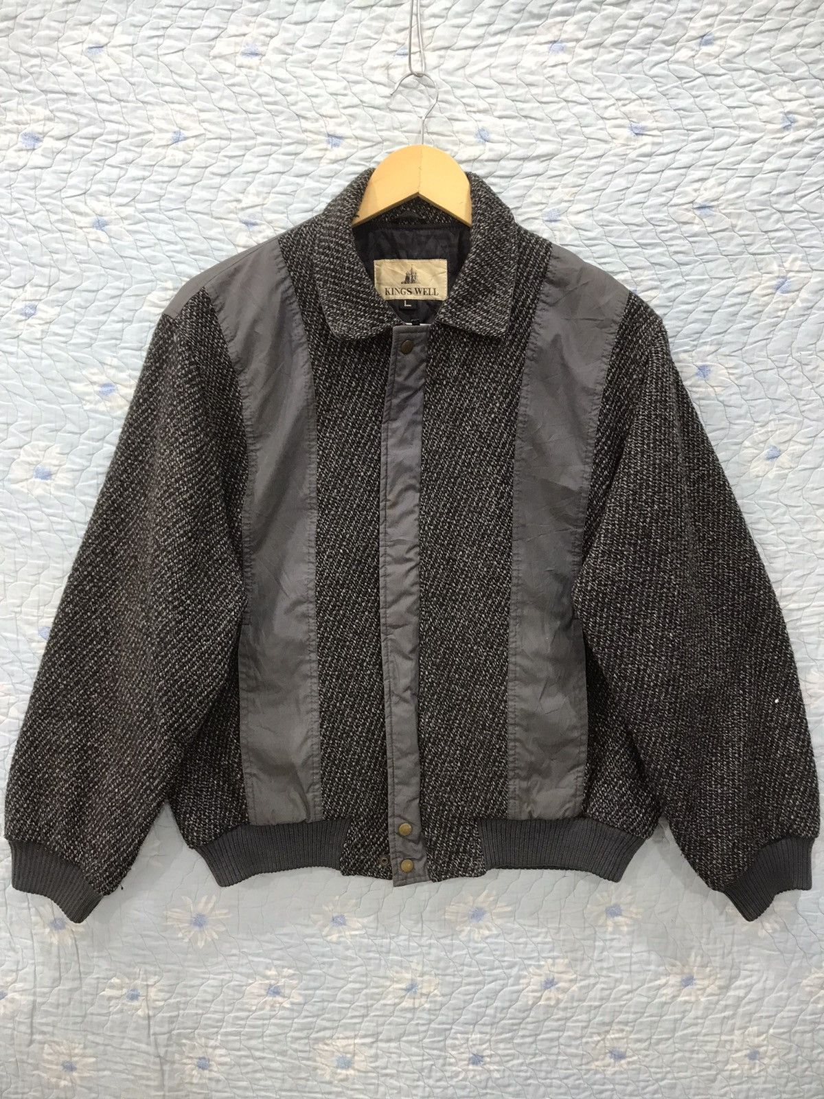 Bomber Jacket × Streetwear × Vintage D22. VINTAGE KINGSWELL BOMBER ...