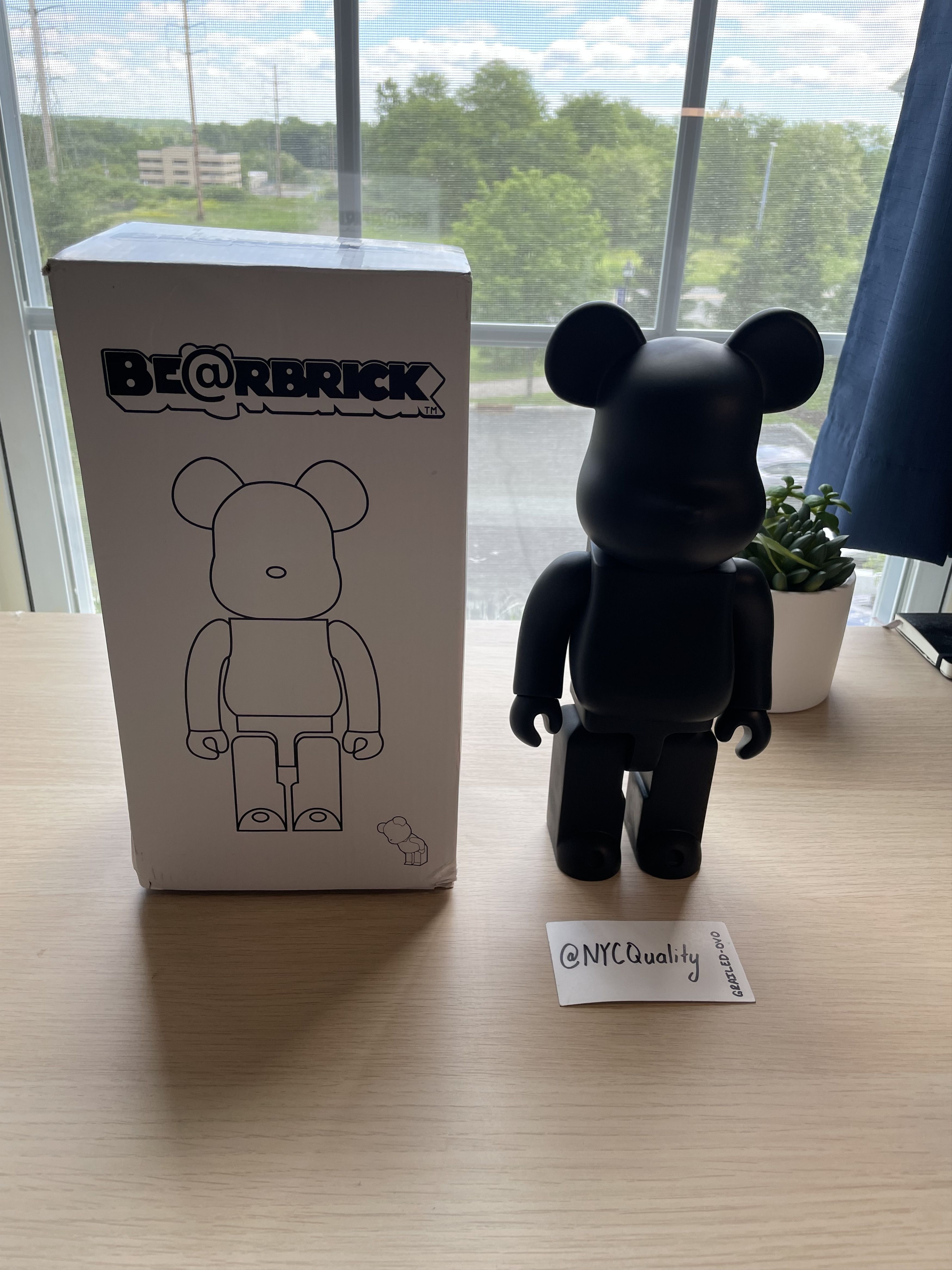 Medicom Bearbrick Bearbrick OG Black 400% Medicom | Grailed