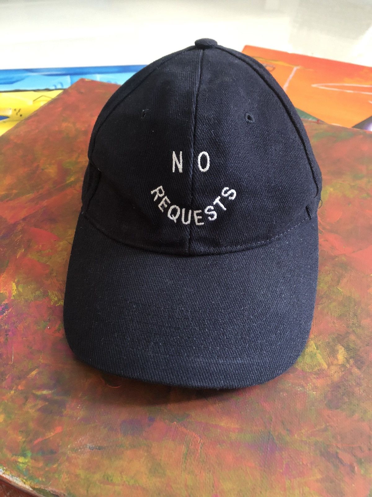 Japanese Brand × Streetwear × Vintage Navy Cap Gangsta hat Streetwear ...