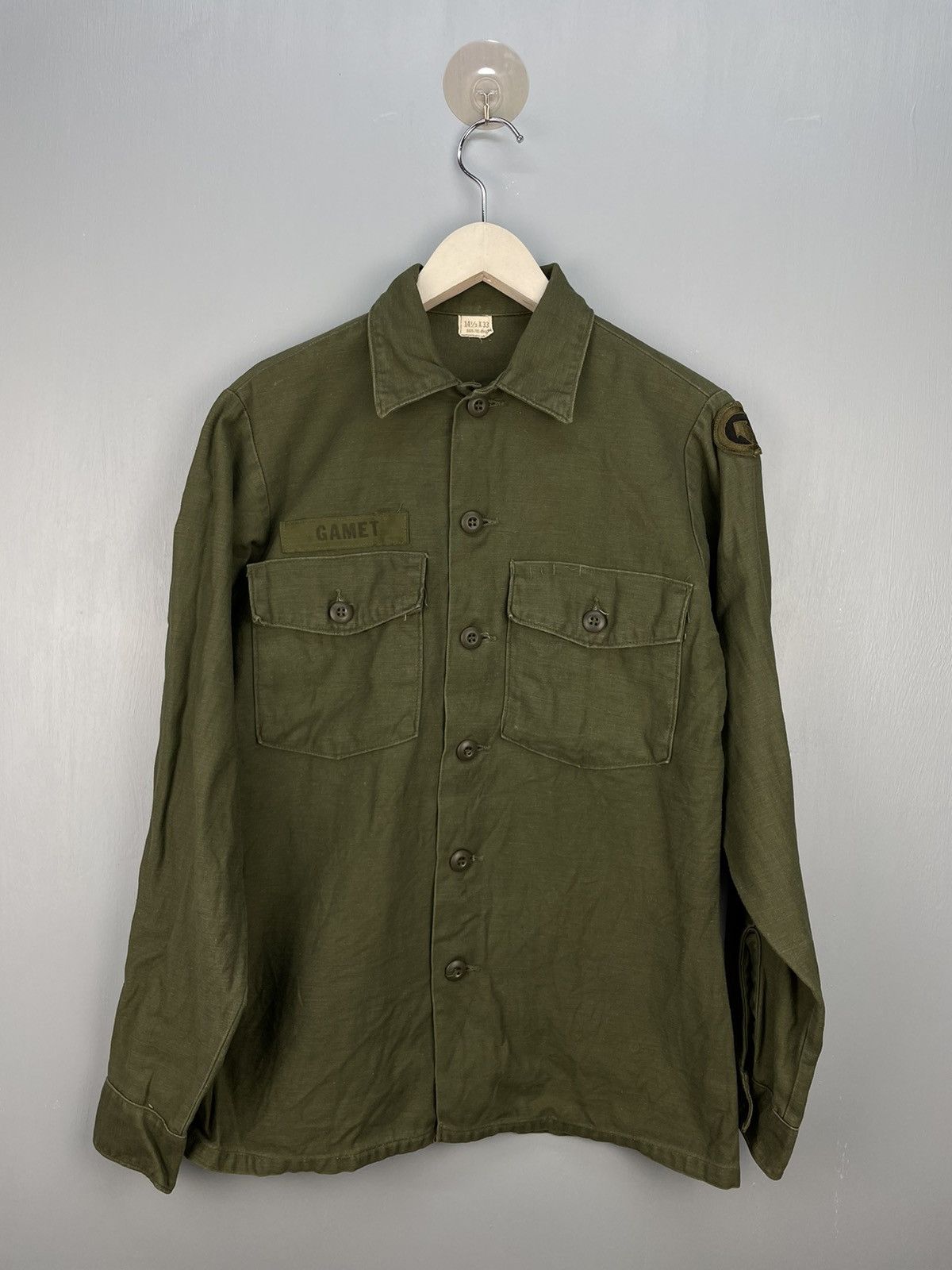Vintage Vintage Army button up shirt | Grailed
