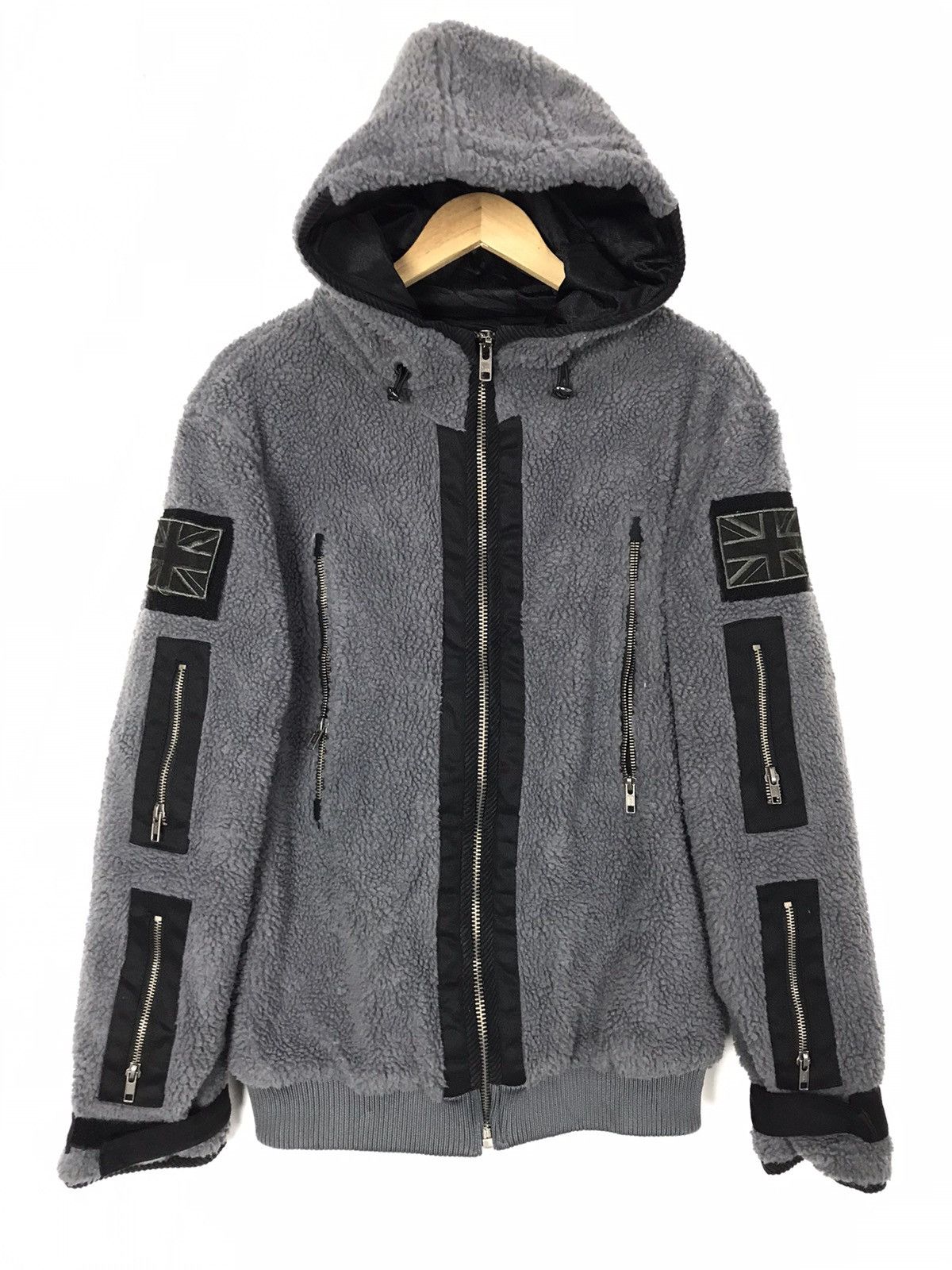 Military 🇺🇸Vintage Call Of Duty Ghost Deep Pile Fleece Jacket | Grailed