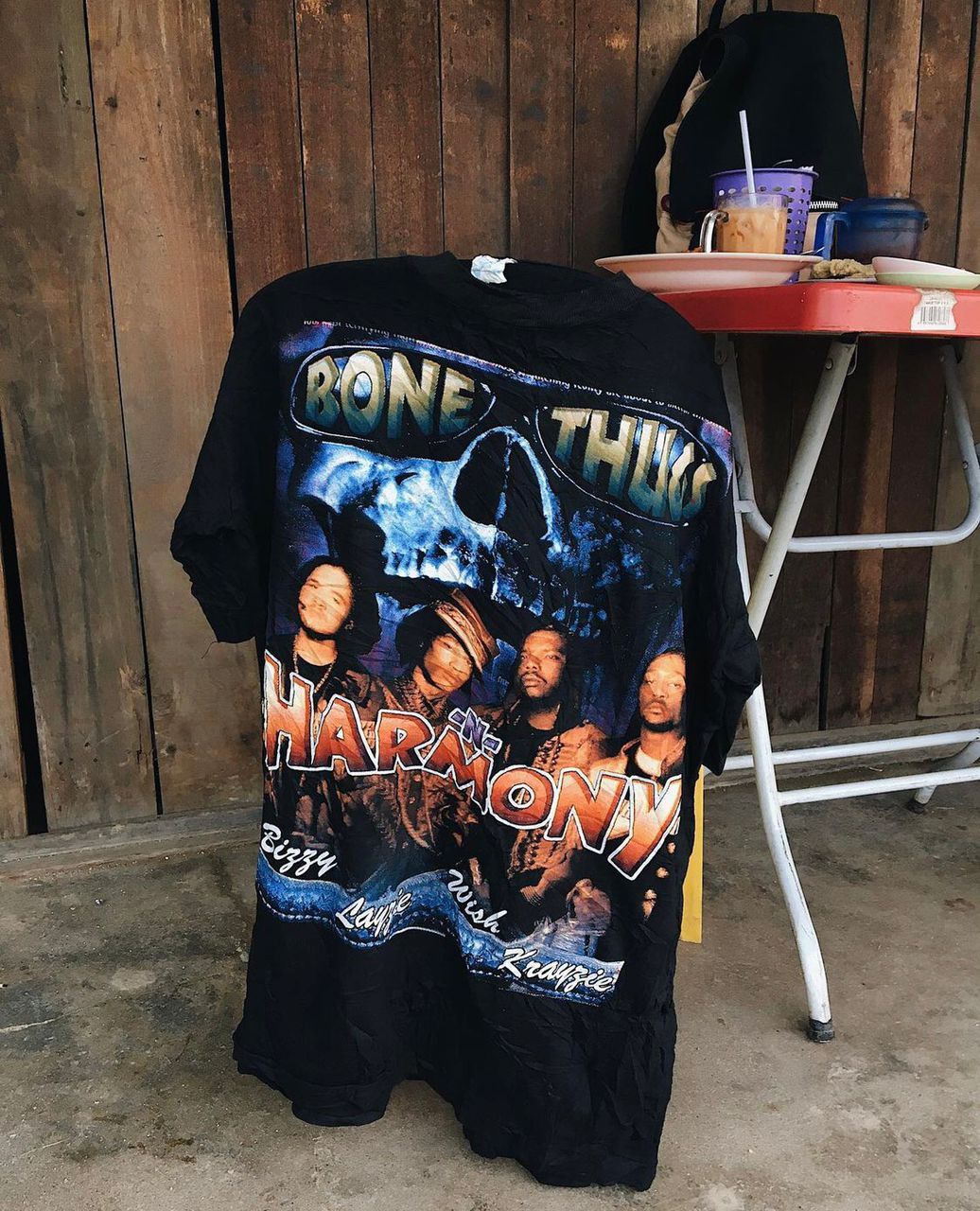 Vintage LAST DROP‼️Vintage Bootleg🔥BONE THUG N HARMONY🔥Rap Tees Shirt ...