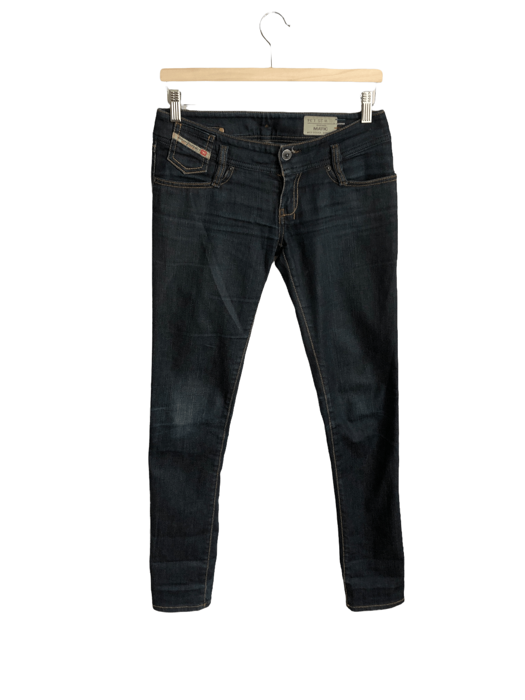 Diesel DIESEL MATIC denim jeans women 25/34 | Grailed
