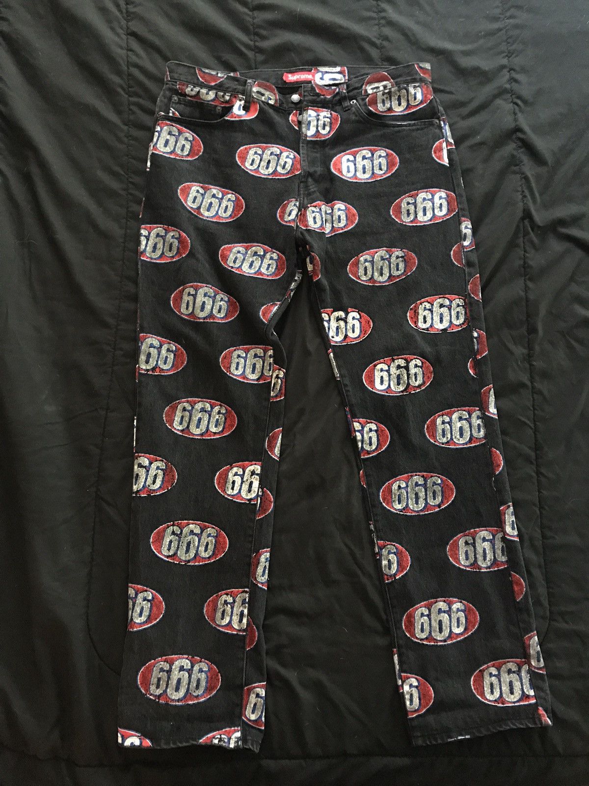 Supreme 666 jeans | Grailed