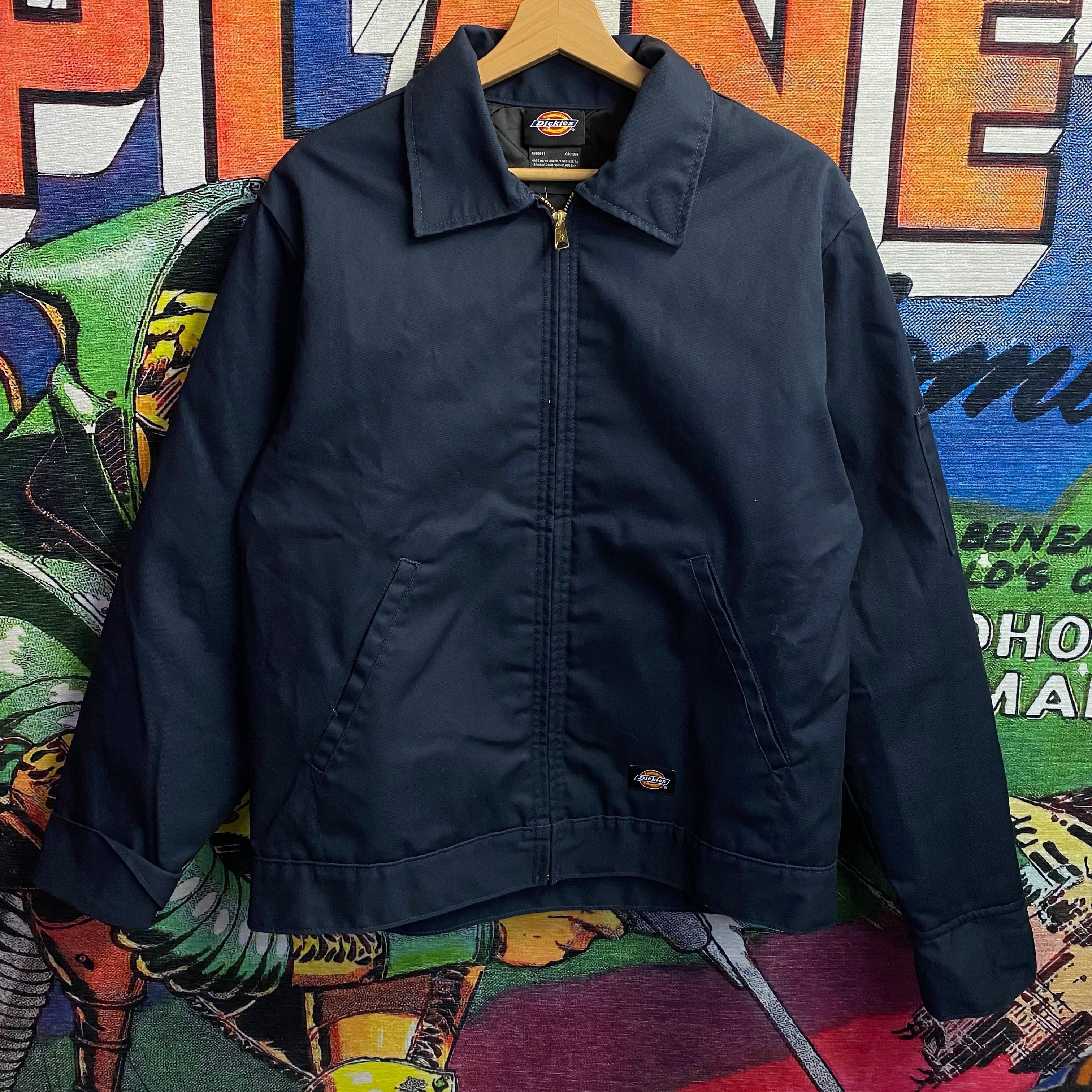 Dickies × Streetwear × Workers Dickies Navy Work Jacket size Medium ...