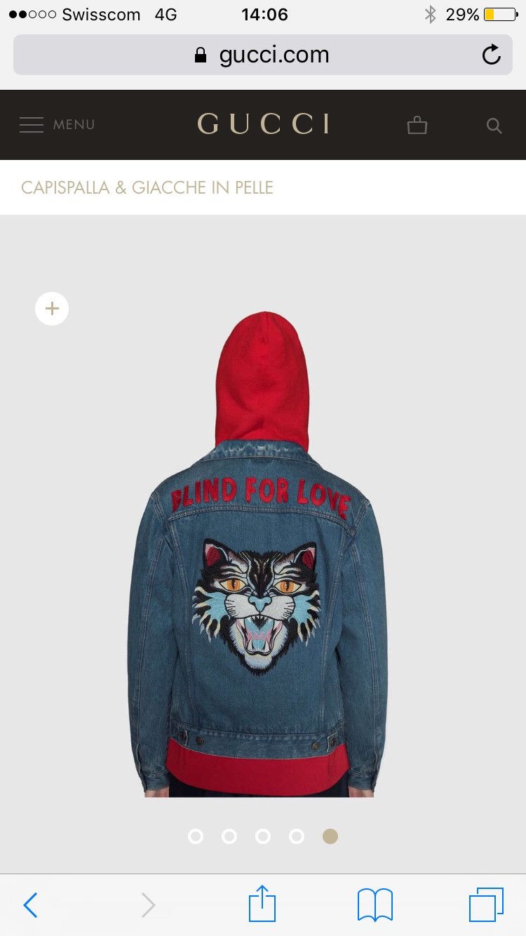 Gucci Angry Cat Gucci New | Grailed