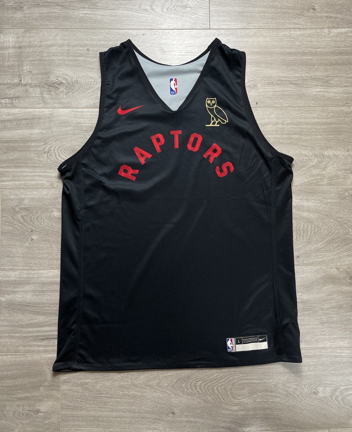 NBA × Nike × Octobers Very Own OVO X Toronto Raptors Reversible ...