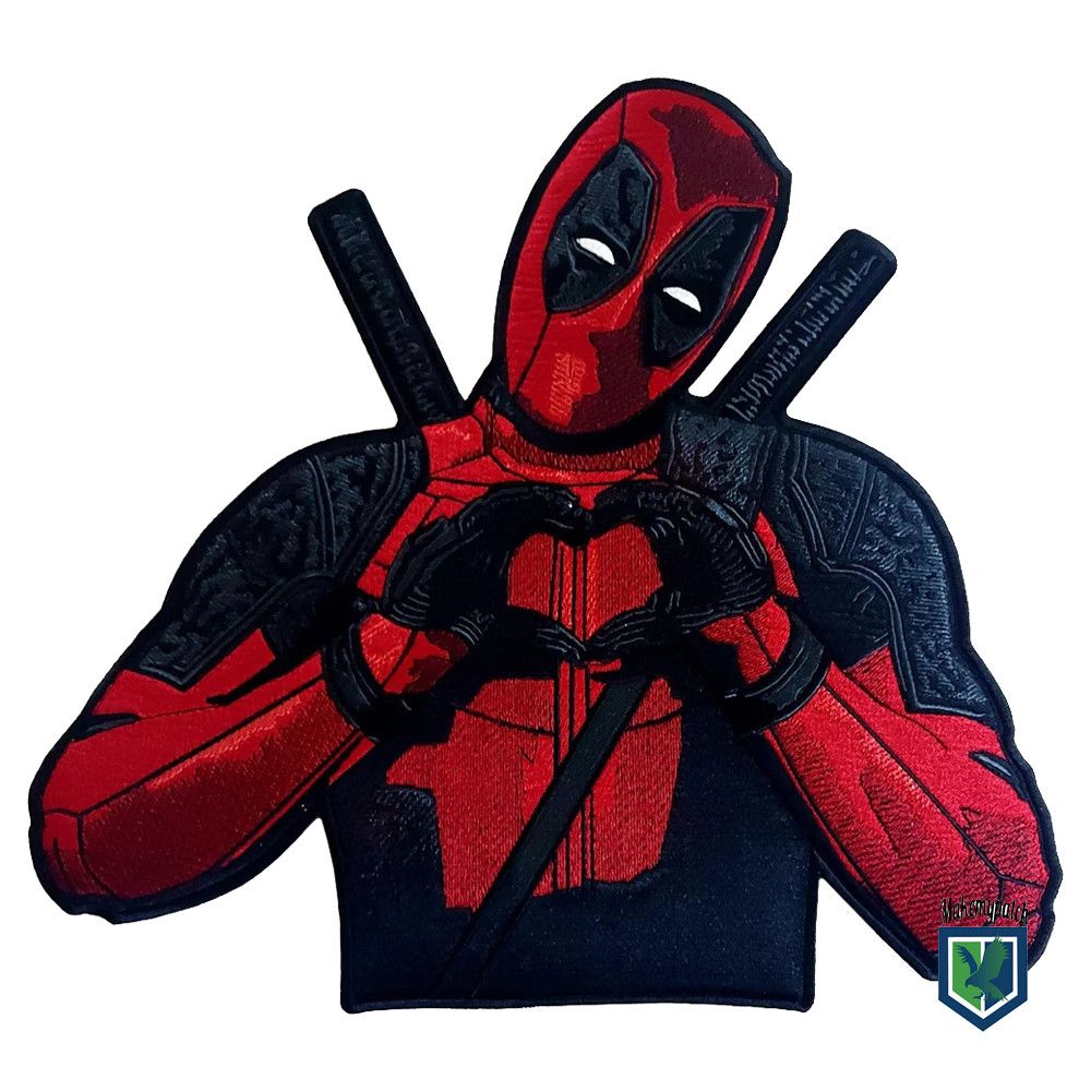 Other Deadpool Large Back Patch for Custom Biker Vest | Grailed