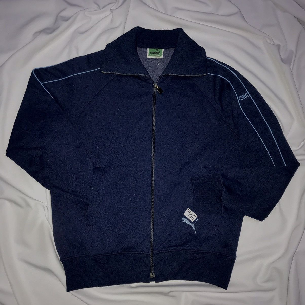 Puma × Vintage Tracktop jacket puma made by hit union | Grailed