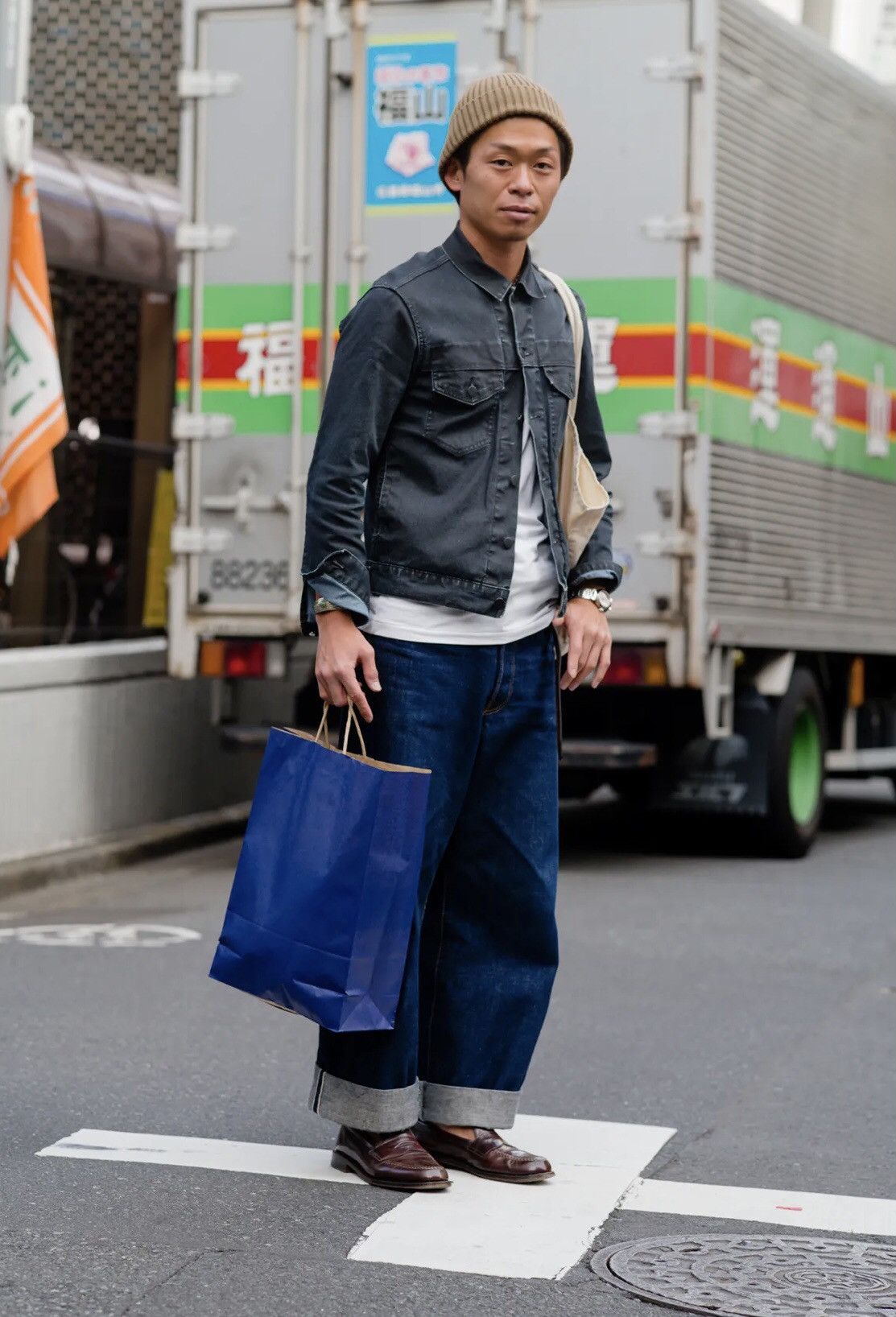 Japanese Brand × Journal Standard Journal Standard Denim Wide Leg Jeans ...