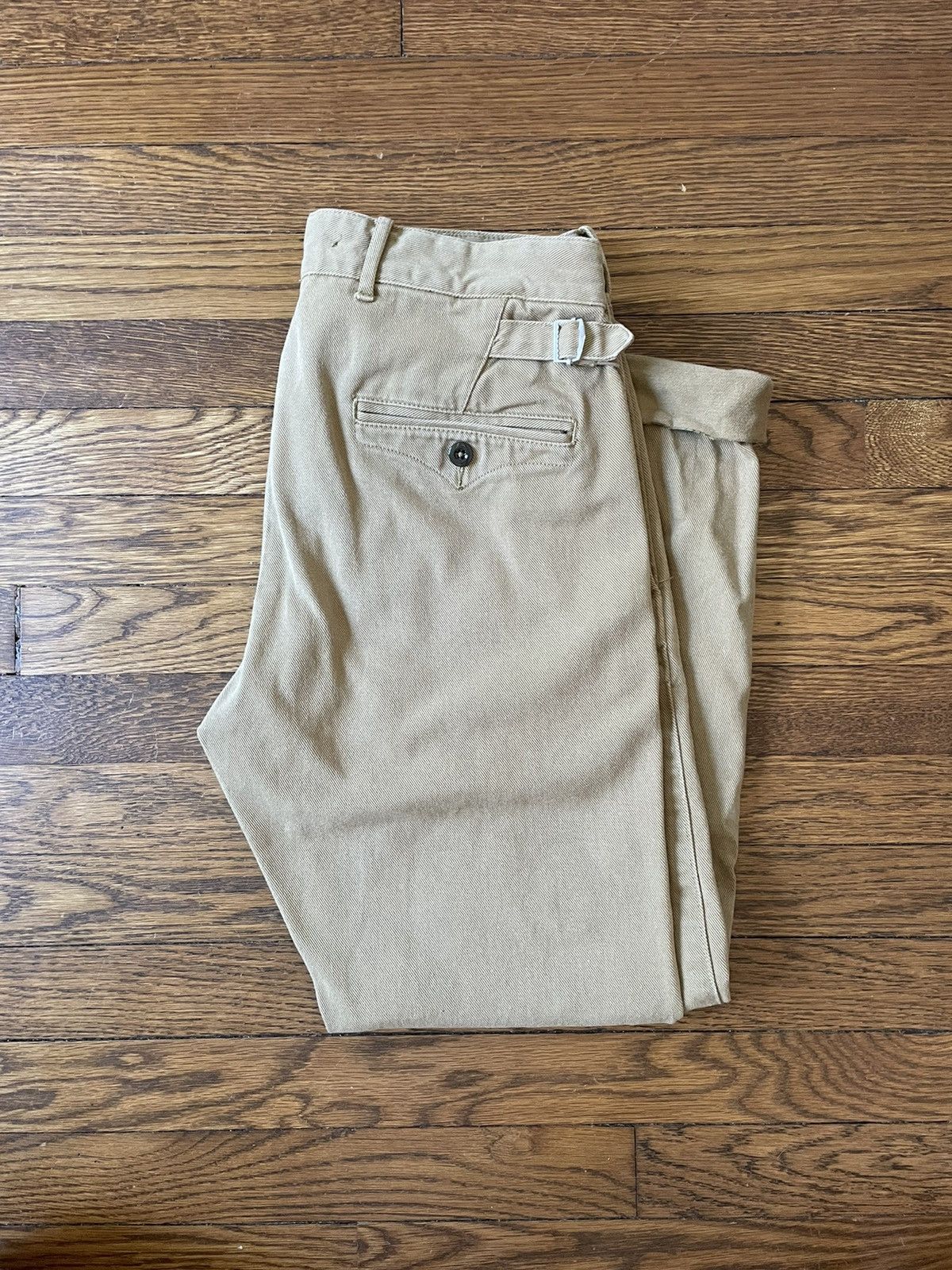 J.Crew Wallace & Barnes side buckle pants | Grailed