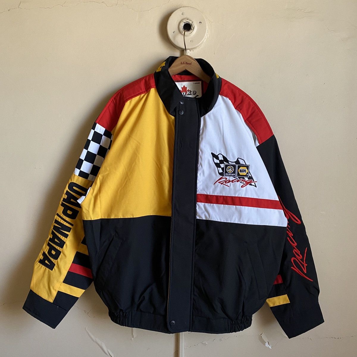 Vintage Vintage Choko Designs UAP/NAPA racing jacket | Grailed