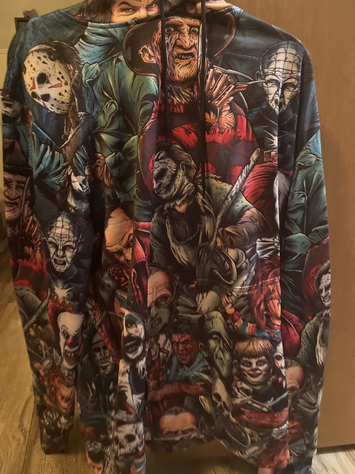 Other Custom horror hoodie | Grailed