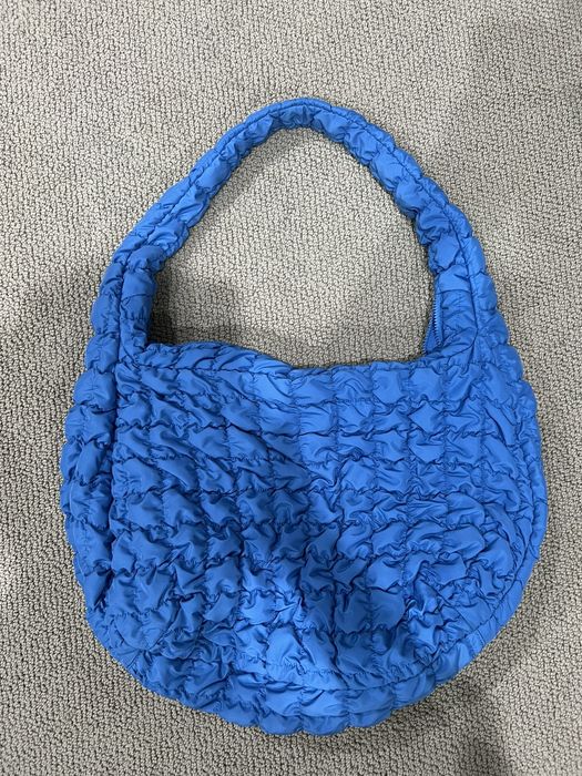 Cos Blue Oversized Quilted Bag | Grailed