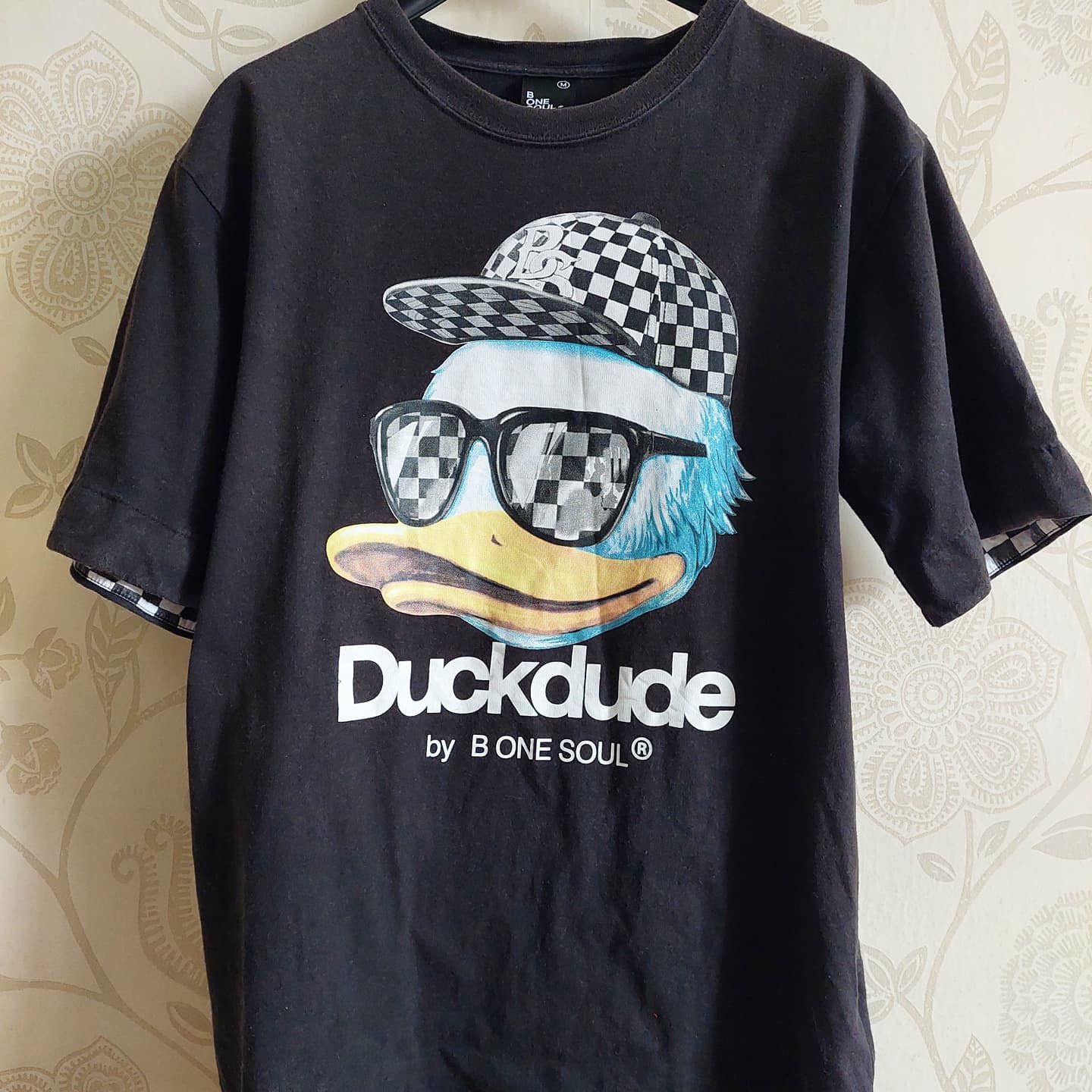 Japanese Brand Duck Dude TShirt B One Soul Streetwear Korea | Grailed