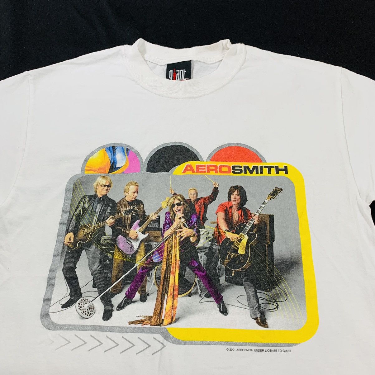 Vintage Aerosmith Full Color Band Photo T-Shirt Vtg 2001 GIANT | Grailed