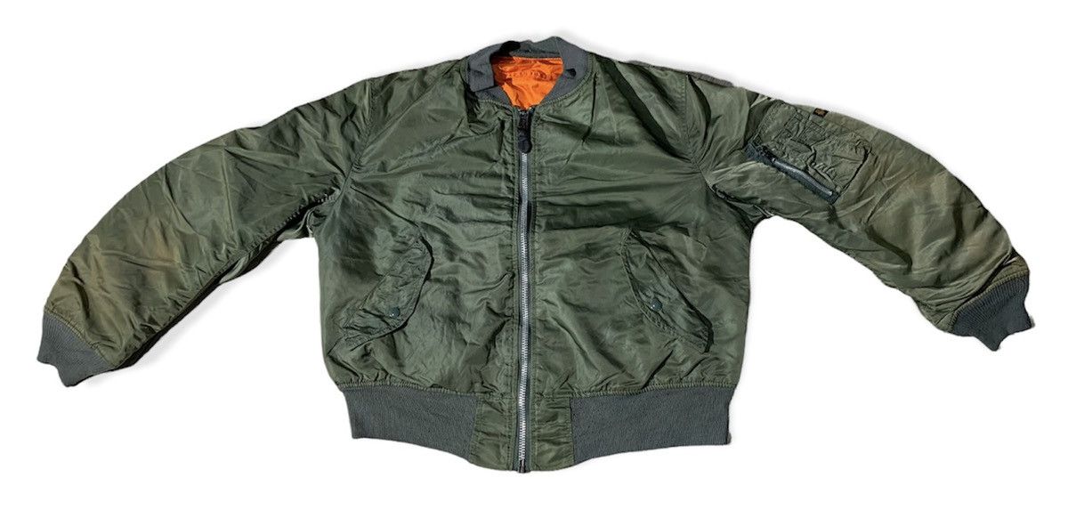 Alpha Industries (J1) alpha industries x bomber jacket x military | Grailed