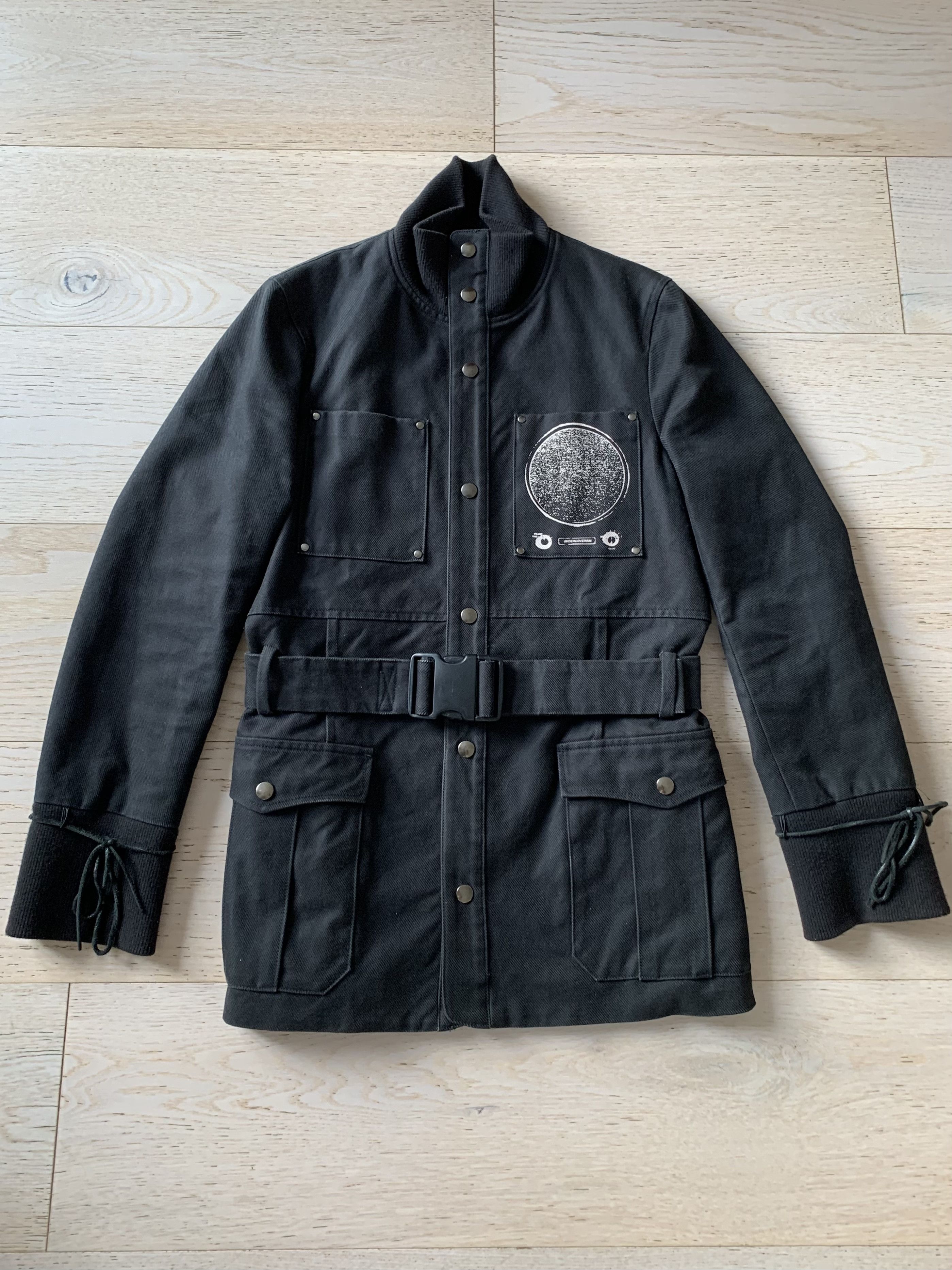 Undercover Undercover AW07 “Knit” Speaker Belted Military Jacket | Grailed