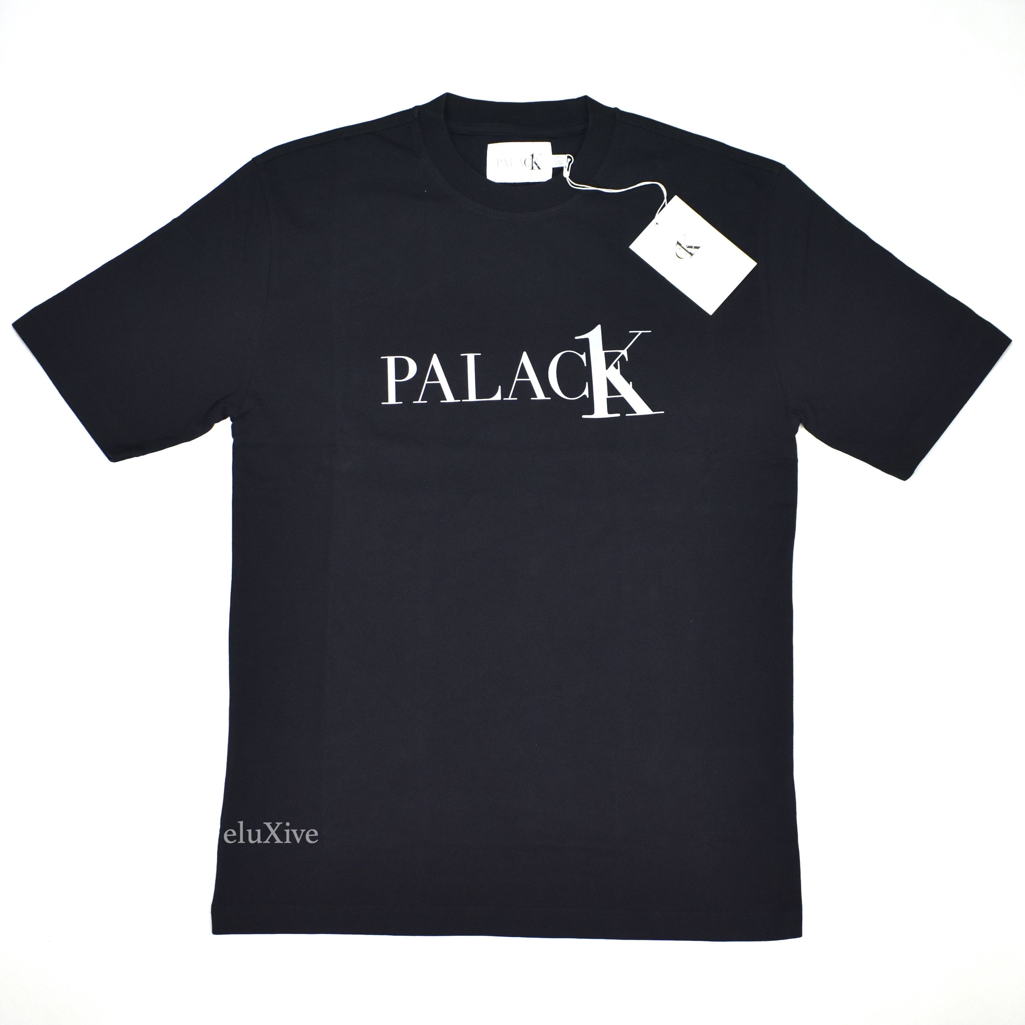Calvin Klein × Palace Palace Calvin Klein CK1 Black Logo T-Shirt DS ...