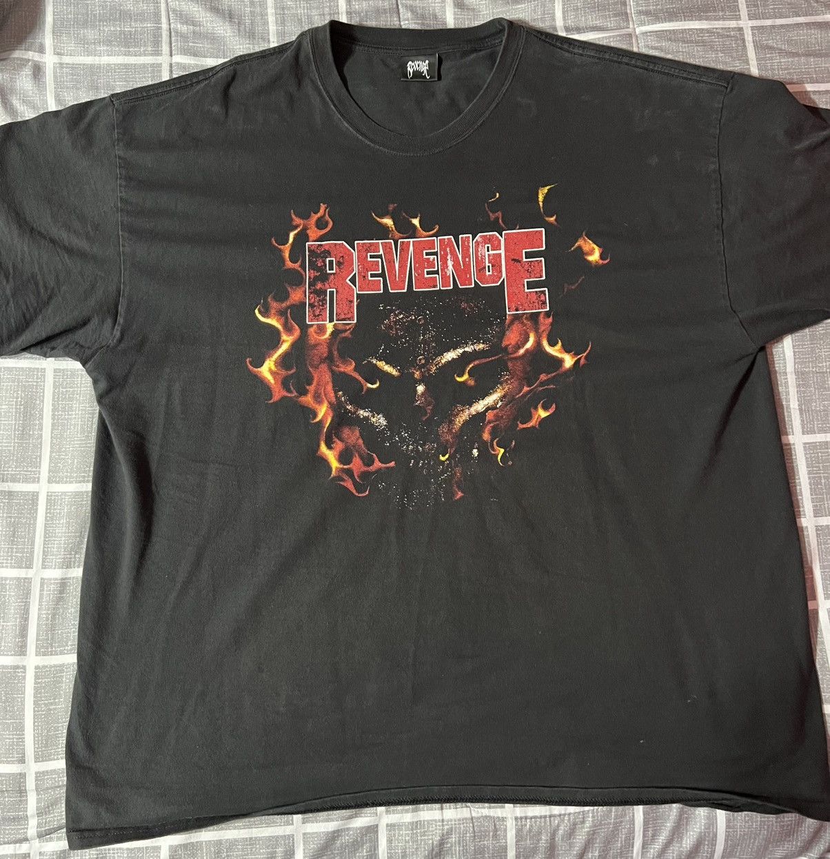 Revenge Revenge Red Skull Tee | Grailed