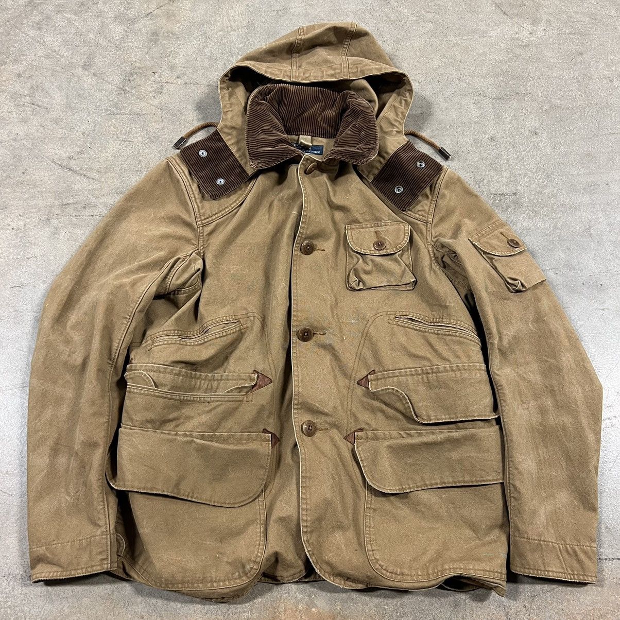 Polo Ralph Lauren × Streetwear × Vintage Vintage Rare 90’s Polo Pointer Brown Corduroy Hunting ...