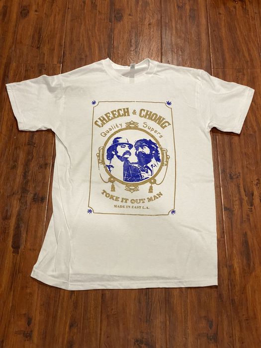 Vintage Cheech and Chong graphic t-shirt | Grailed