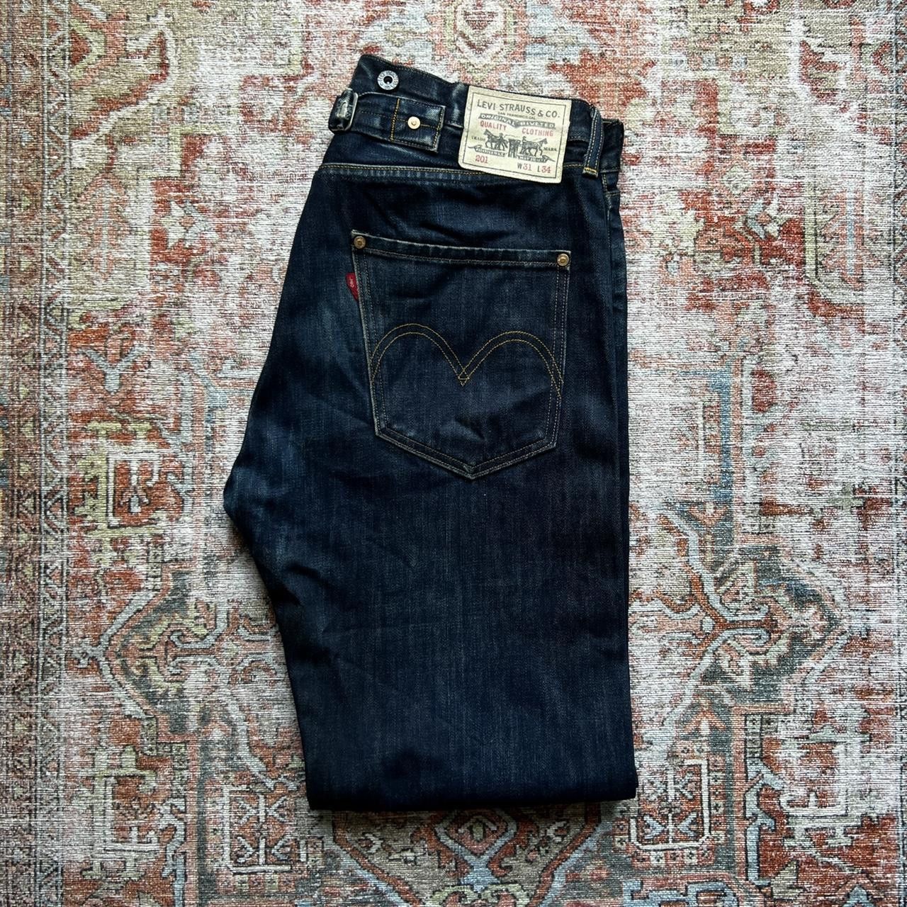 Levi's Vintage Clothing levi’s LVC branded repops of 1915 levi 201’s ...