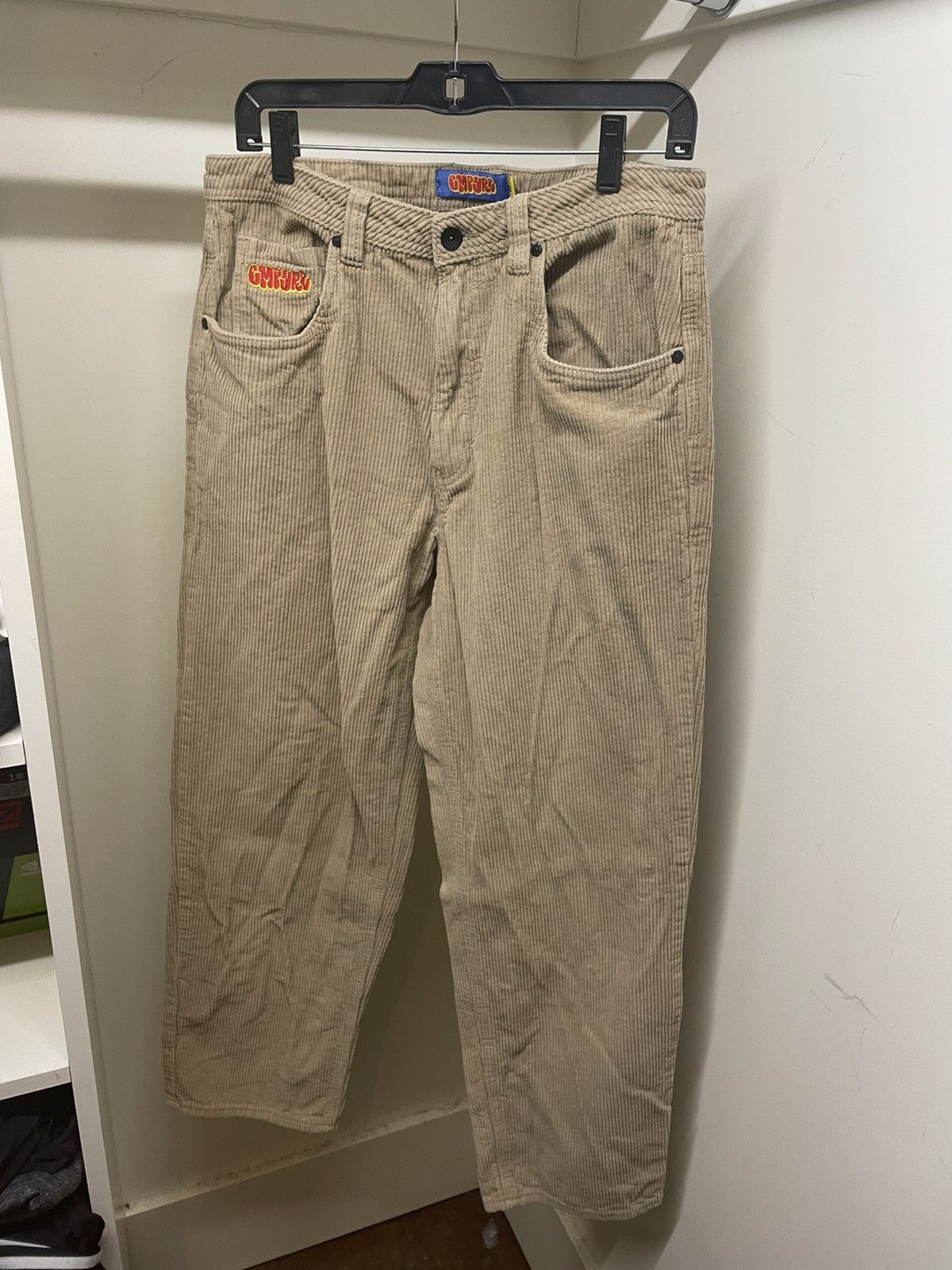 Empyre × Streetwear EMPYRE TAN CORDUROY SKATE PANTS | Grailed