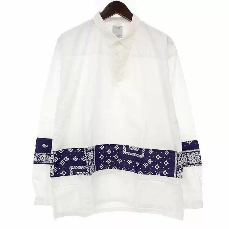 Visvim VISVIM KERCHIEF BORDER TUNIC S | Grailed