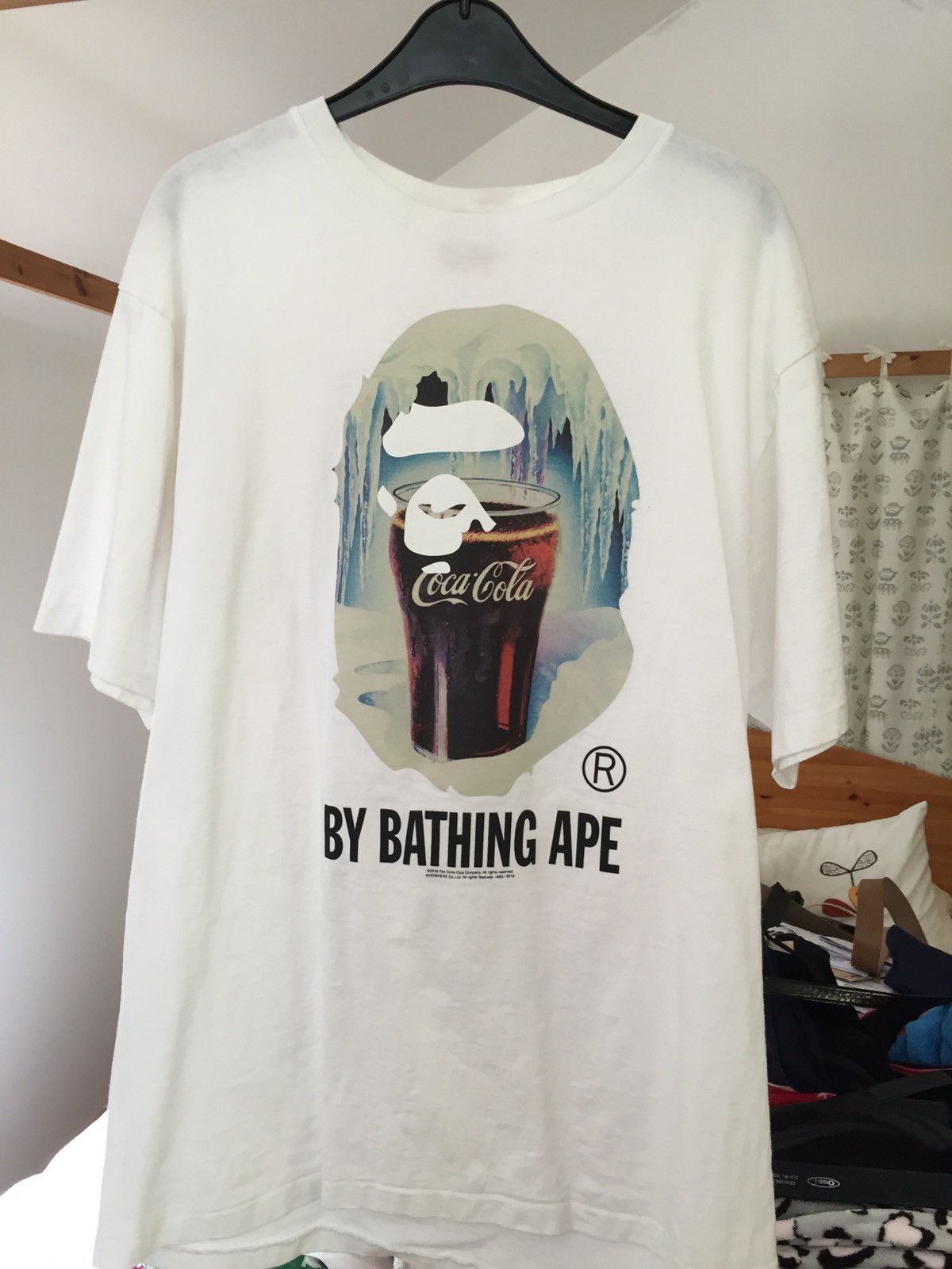 Bape × Coca Cola Bape X Coca Cola OG Collab T Shirt | Grailed