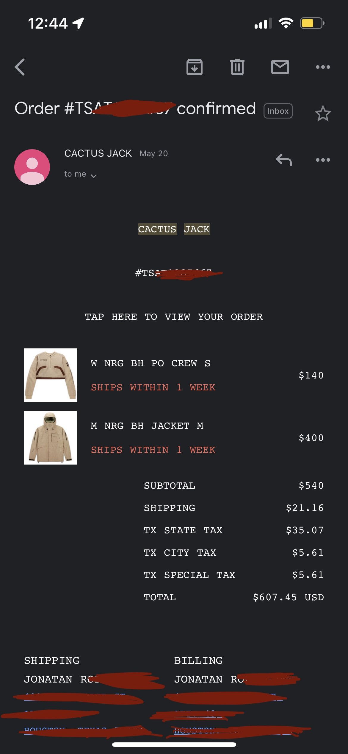 Nike Nike Travis Scott GoreTex M NRG BH JACKET Biege/Limestone | Grailed