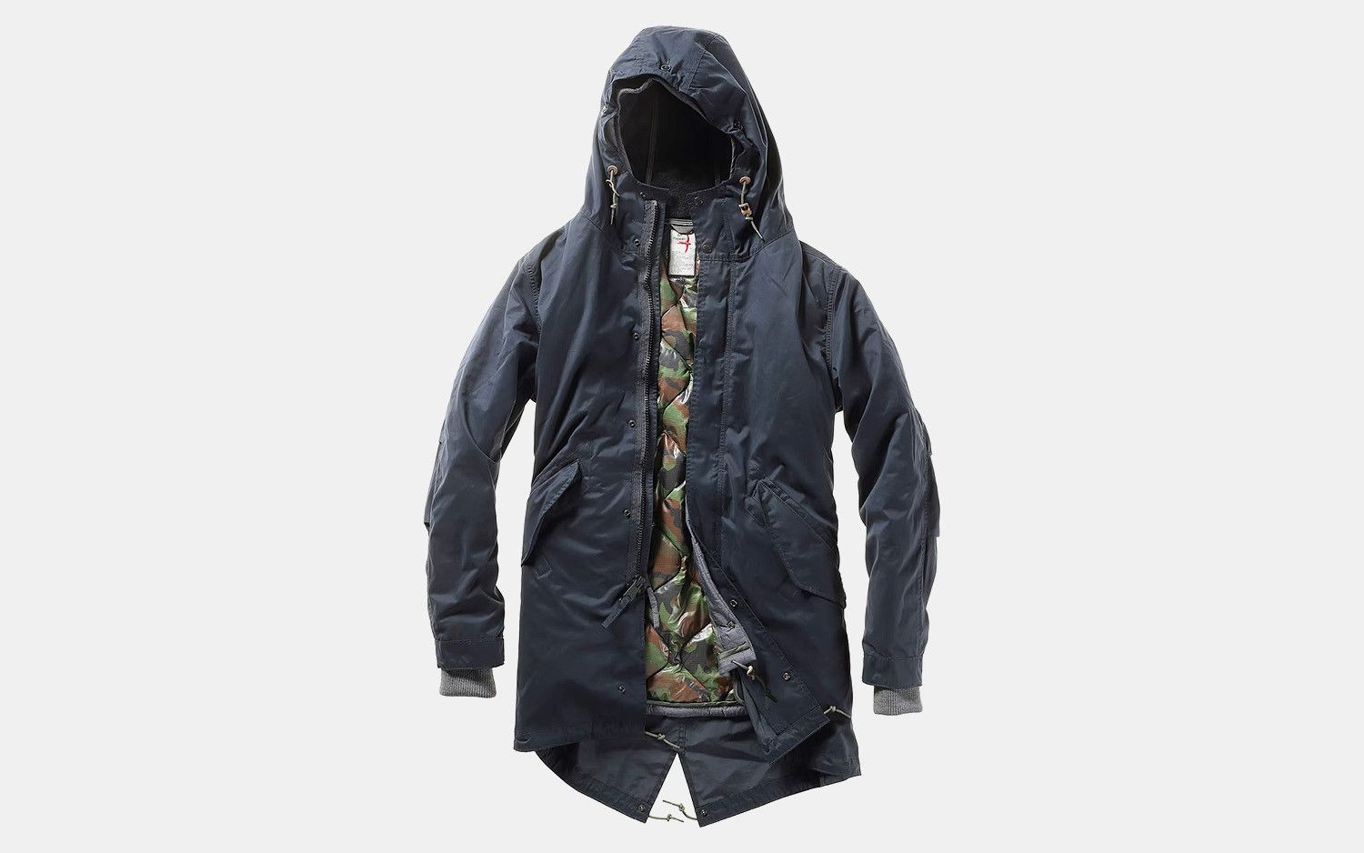 Relwen Relwen Fishtail Parka Dark Navy | Grailed