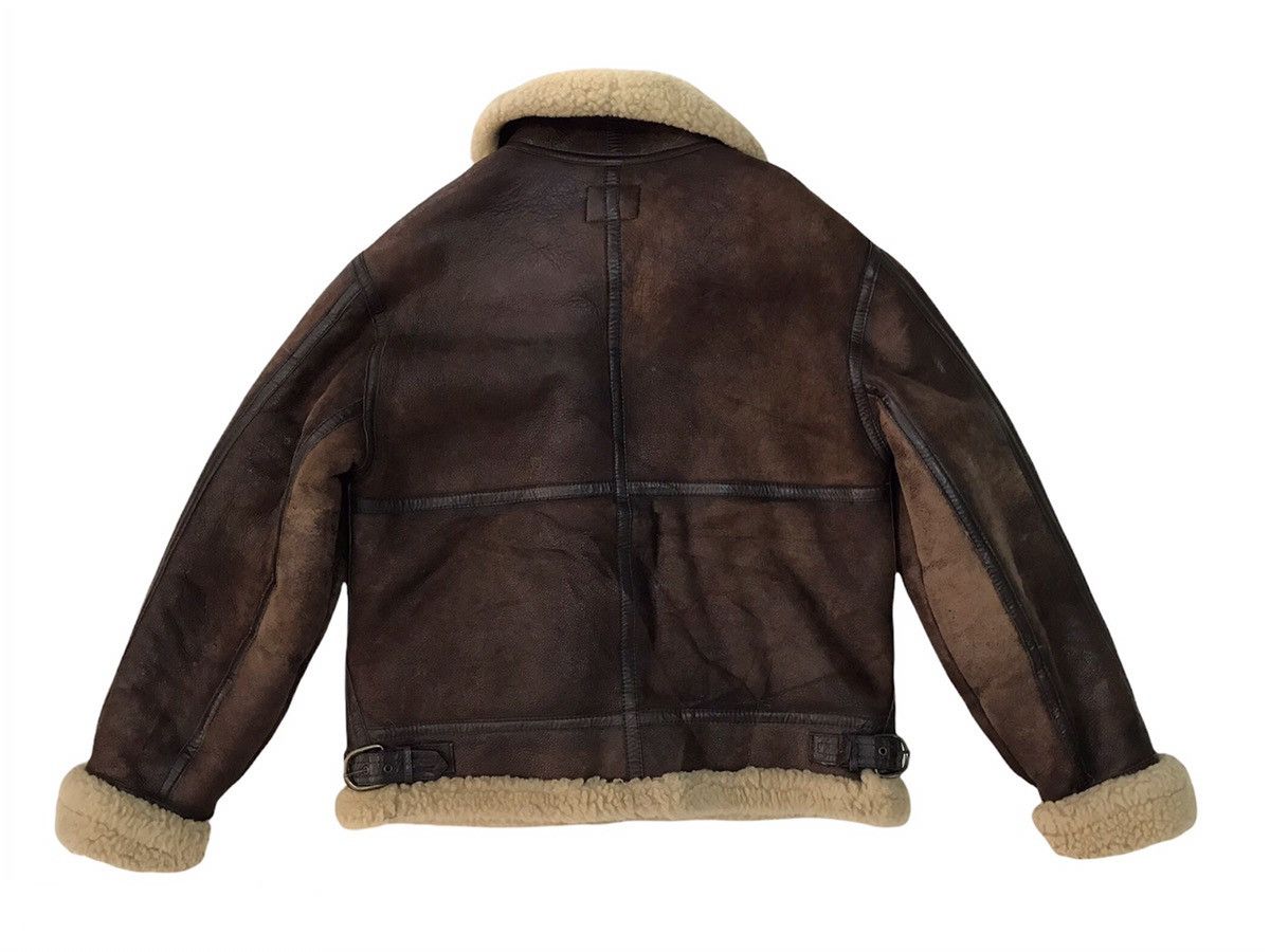 Military Type B-3 Sheepskin Flight Fedeless Military Jacket | Grailed