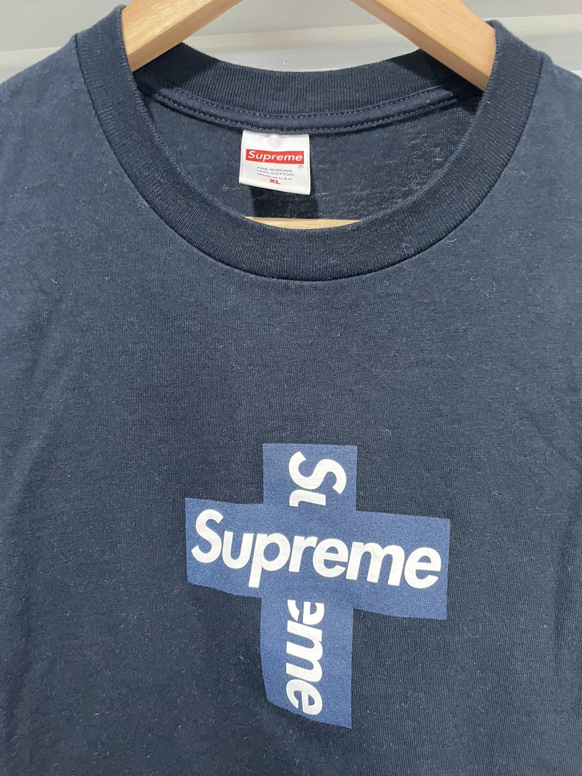 Supreme Supreme Cross Box Logo | Grailed