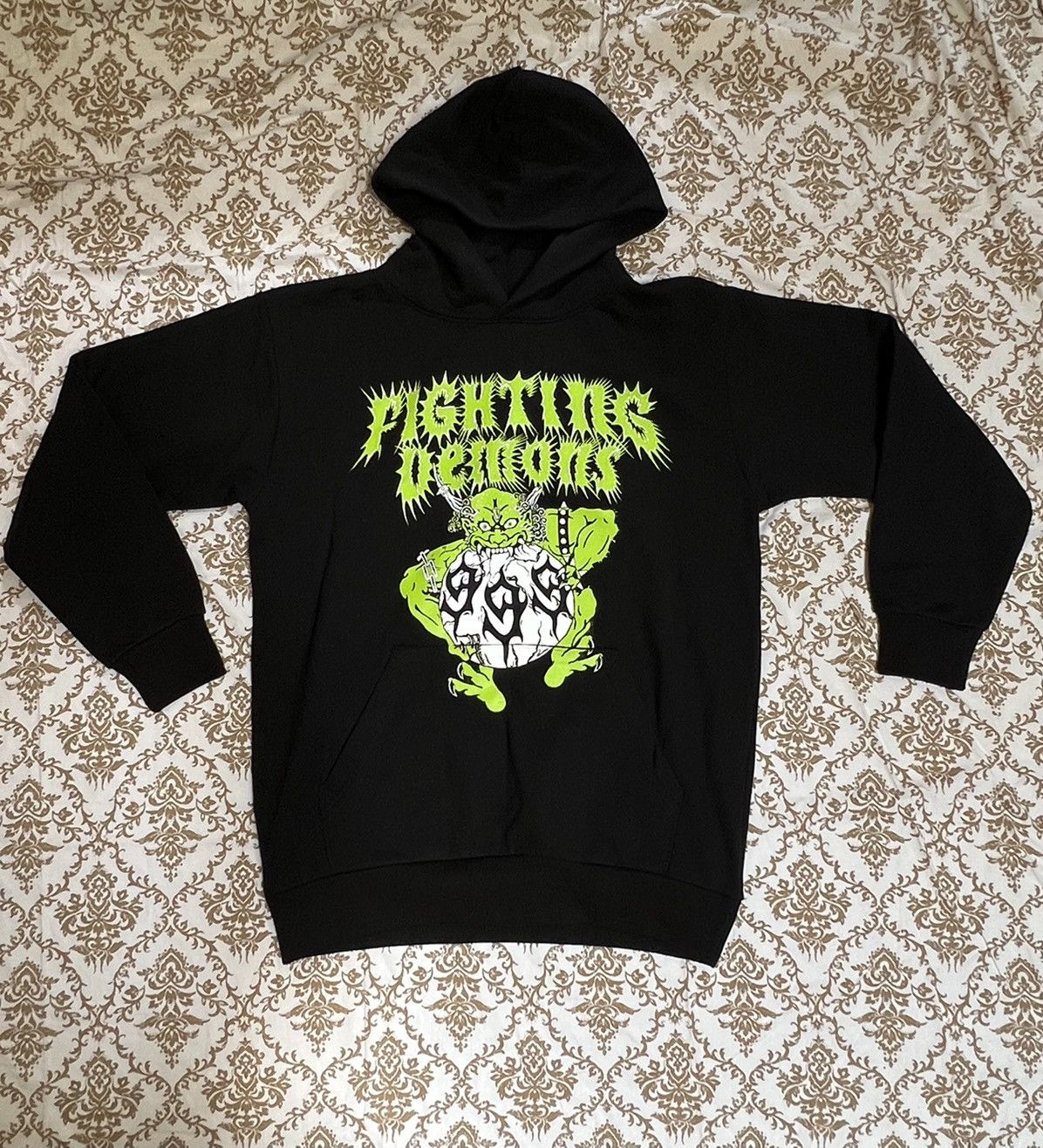 Vlone Vlone x Juice Wrld Fighting Demons Hoodie | Grailed
