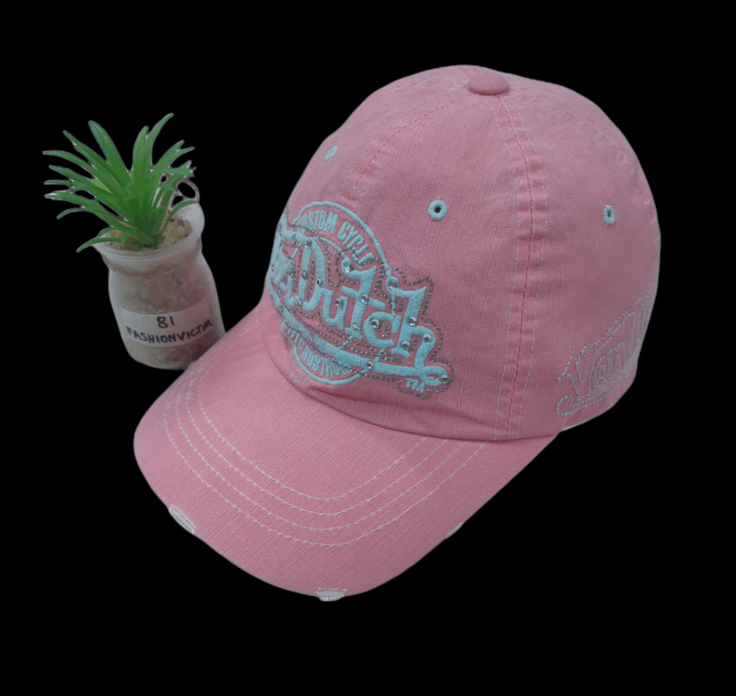 Dad Hat × Streetwear × Von Dutch Von Dutch x Limited Edition Distressed ...