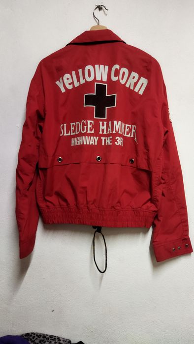 Japanese Brand Vintage yellow corn Jacket | Grailed